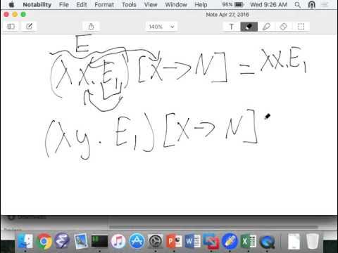CSE 340 S16: 4-27-16 "Lambda Calculus Pt. 4" - YouTube