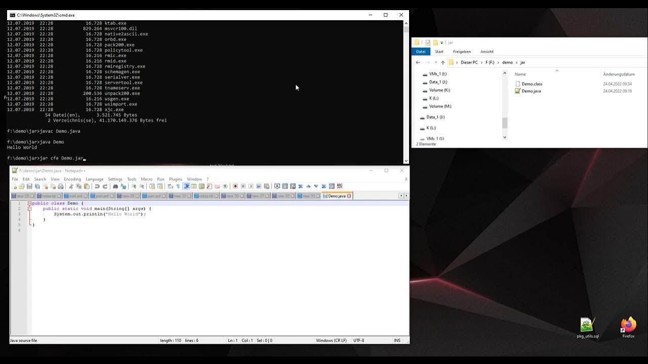 Java creating executable jar file - YouTube