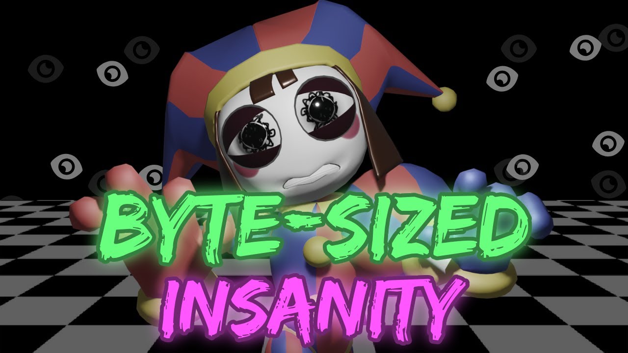 Byte-Sized Insanity | The Amazing Digital Circus Song | VISUALIZER - YouTube