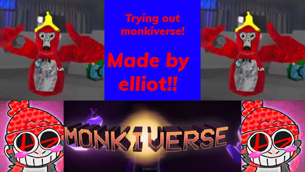 Trying out Elli0t's game! (Monkiverse!) - YouTube