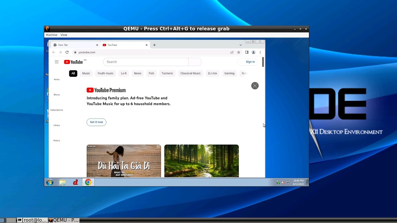 youtube windows 7 on qemu - YouTube