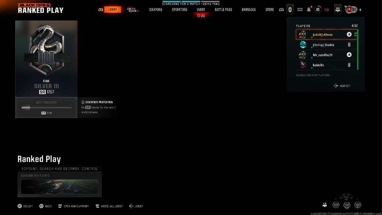 Call of Duty B06 Ranked Dubs - YouTube