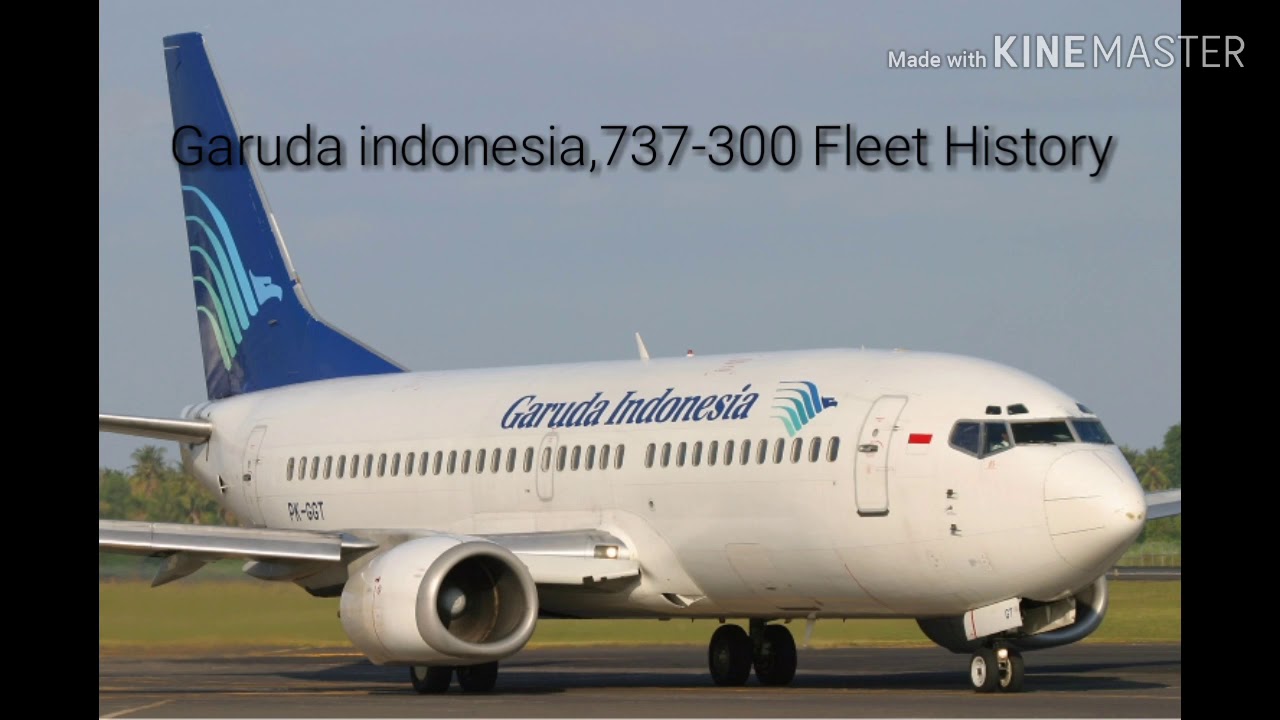 Fleet History : Garuda Indonesia 737-300 (1997-2014) - YouTube