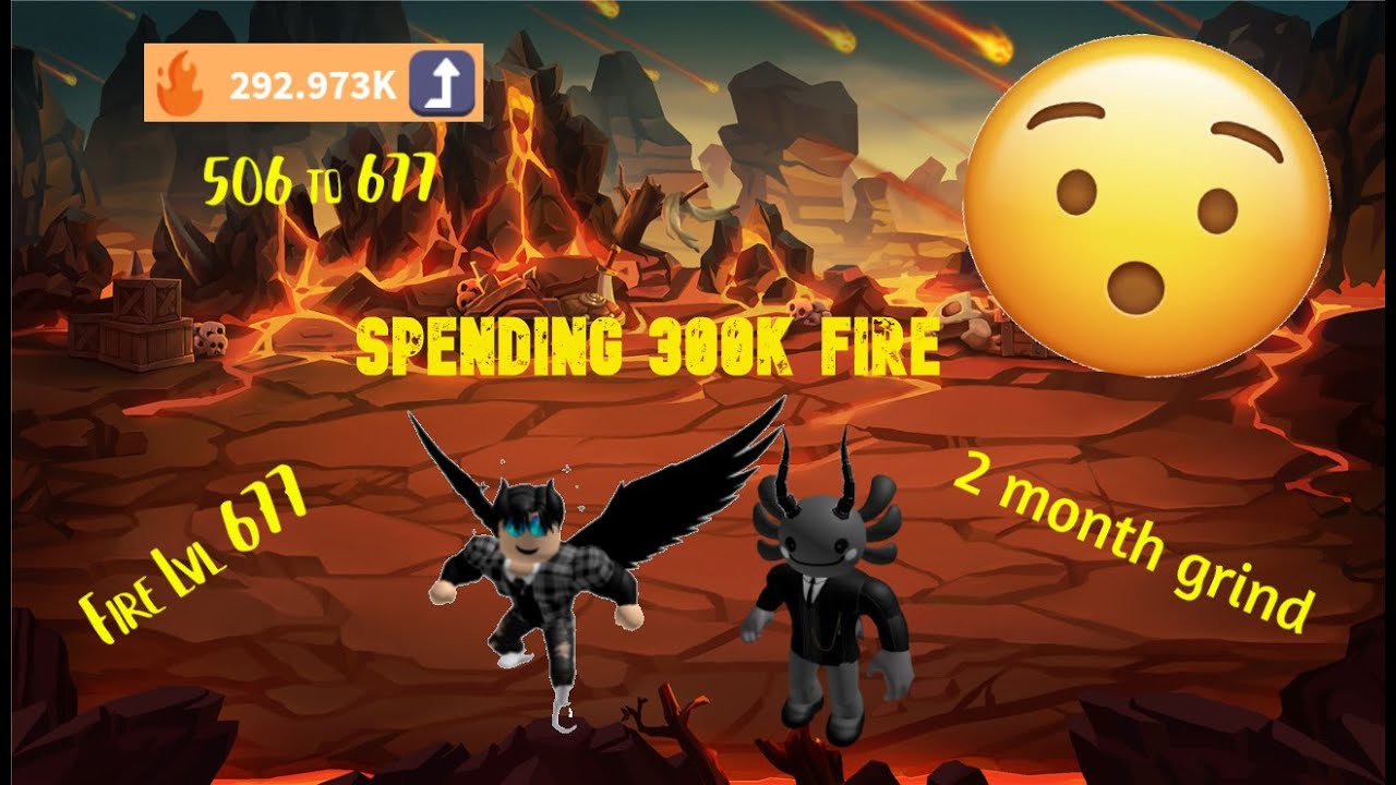 Saber Simulator | My Friend spending 300k FIRE POINTS!!! (got to lvl ...