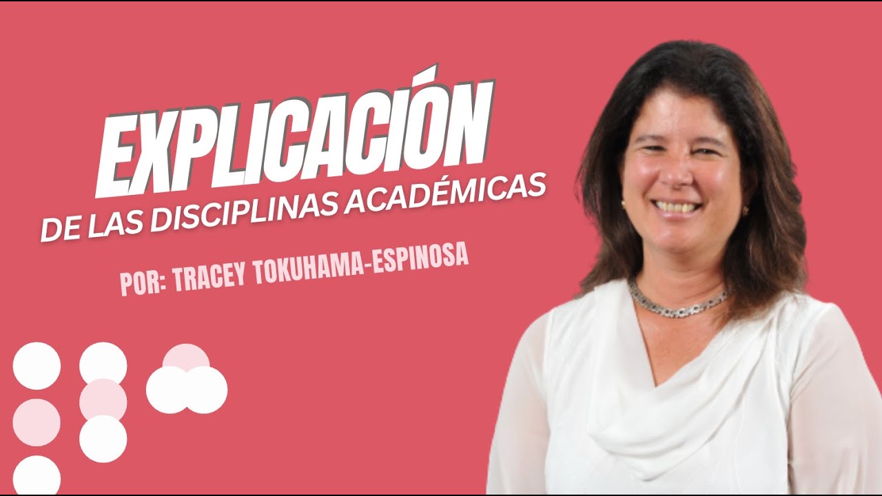 Explicando las disciplinas académicas: Transdisc., interdisc., y ...