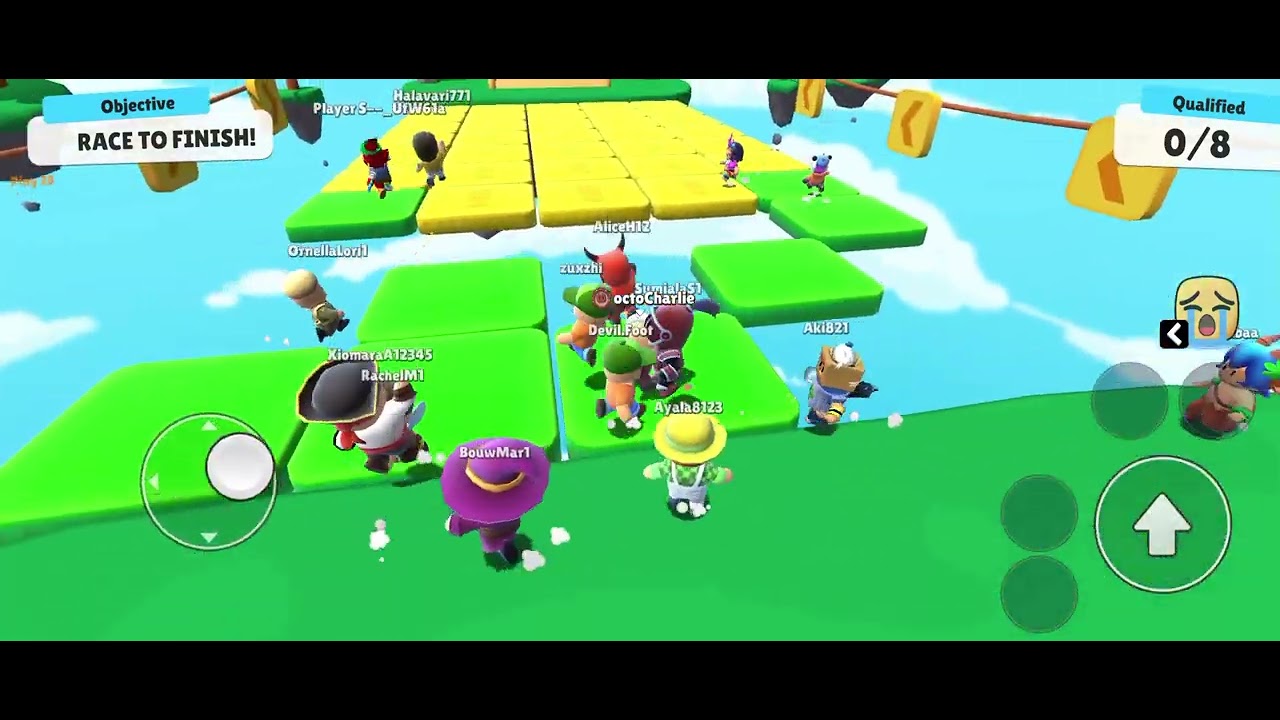 stumble guys run - YouTube