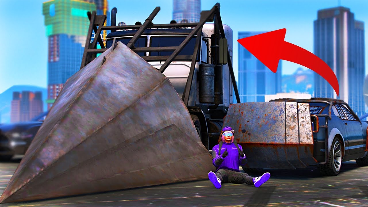 GTA 5 ARENA cars TROLL COPS in GTA 5 RP - YouTube
