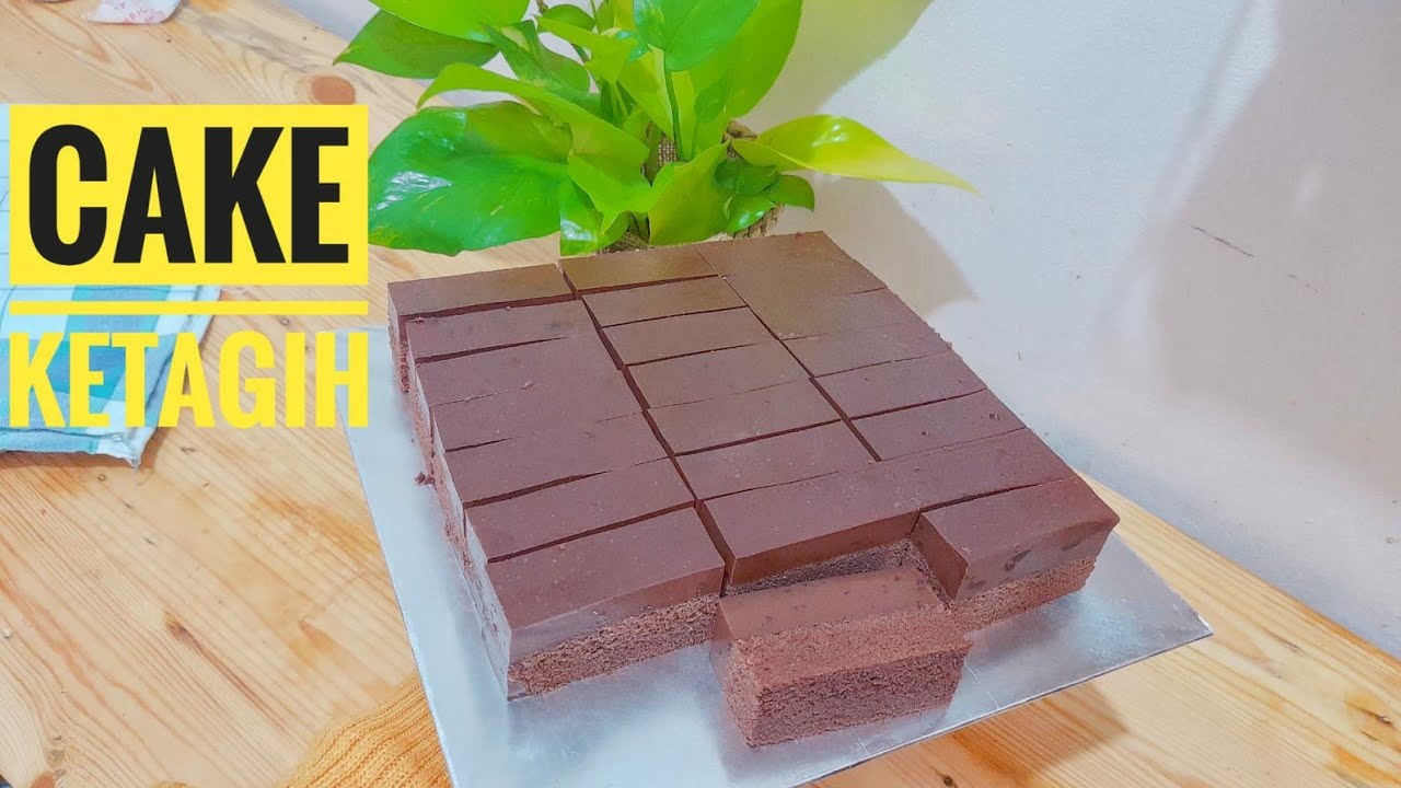 RESEP CAKE KETAGIH VIRAL VERSI MURAH - YouTube