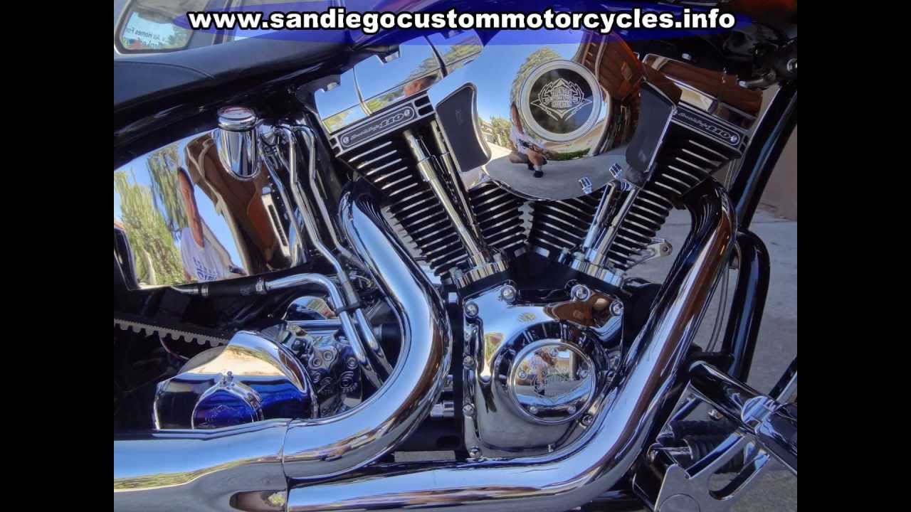 San Diego California Custom Motorcycles - YouTube
