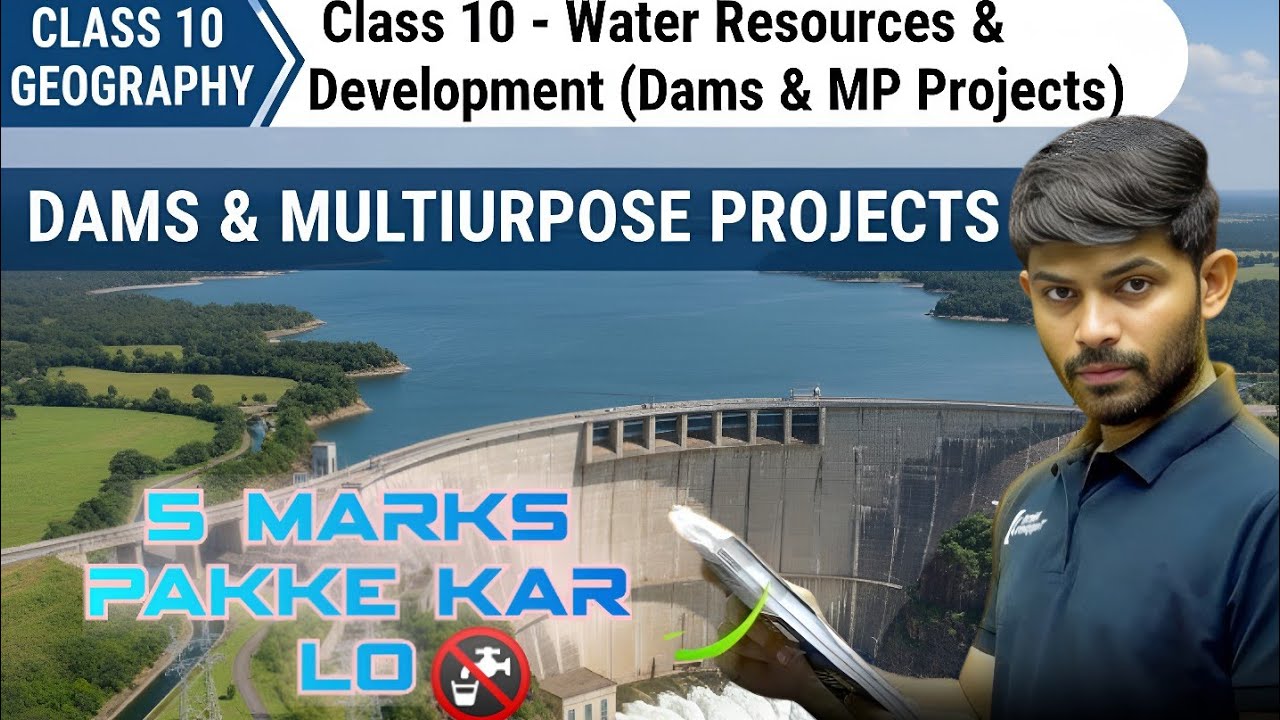 Water resources 💦 | class 10 Geography 🗺️ | 2025-26 | 5 marks Important ...