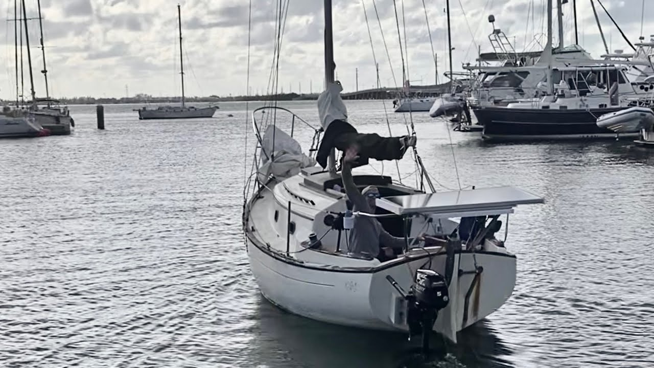 Flicka 20 sailing from key west to west palm beach with propane ...