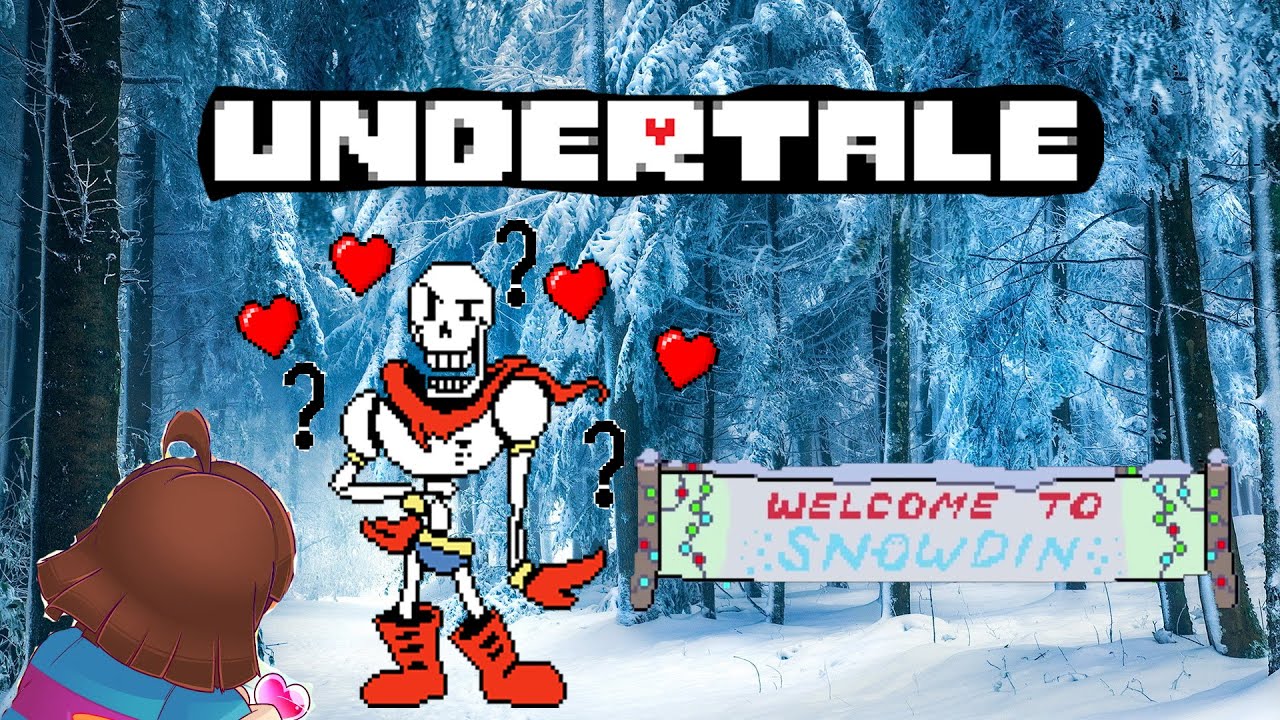 Undertale[Pacifist Route] - Part 3 - Battle with Papyrus? - YouTube
