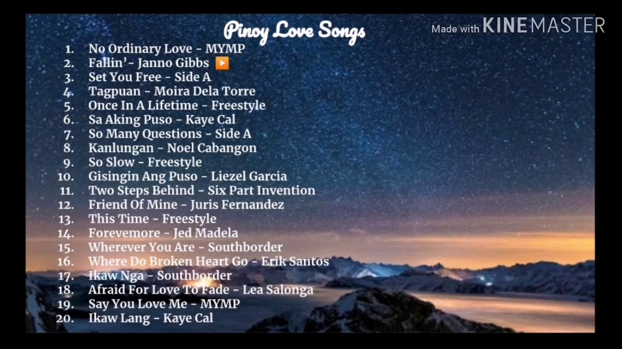 Pinoy Mix Love Songs - YouTube