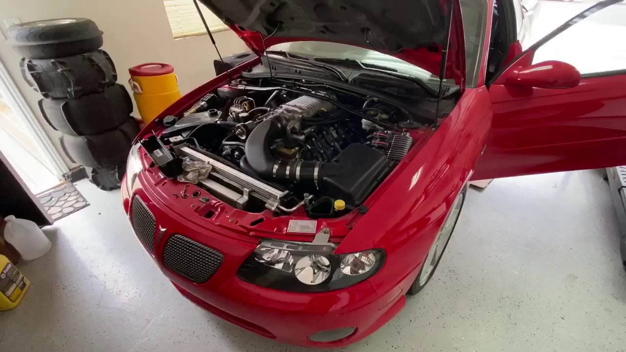 Supercharged GTO start up - YouTube