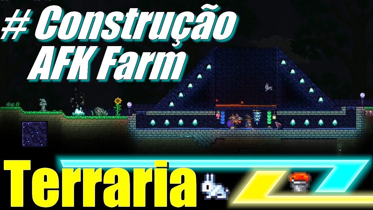 Construção de AFK Farm | Terraria 1.4 | Pré-hardmode - YouTube