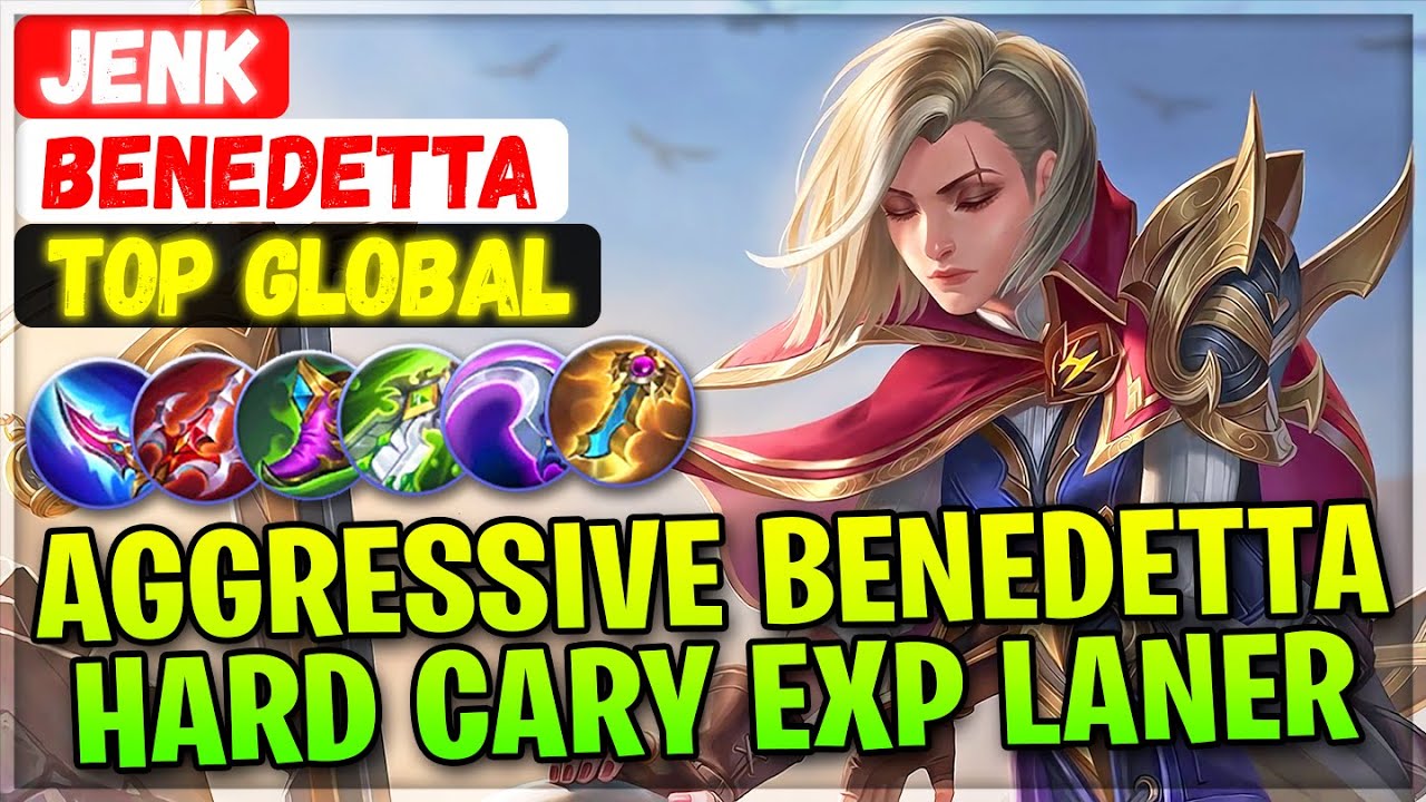 Aggressive Benedetta Hard Cary Exp Laner [ Top Global Benedetta ] Jenk ...