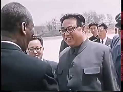 Kim Il-Sung meets Siad Barre (May 1972)