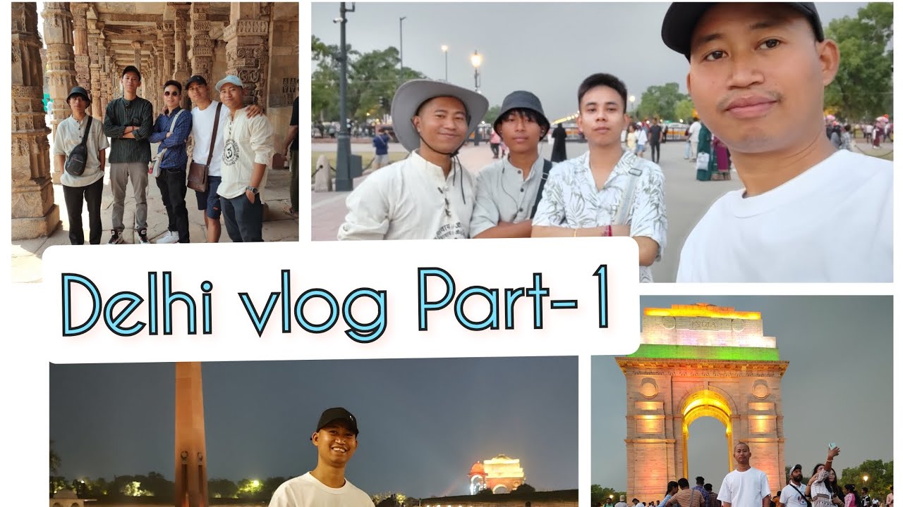 Delhi vlog part-1 - YouTube