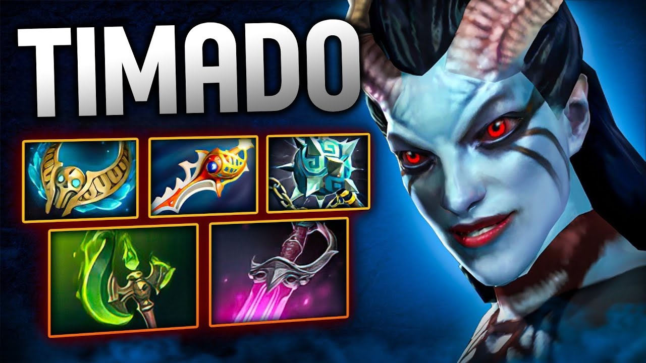 30 Kills Queen Of Pain Timado Immortal Rank With Divine Rapier | Dota 2 ...