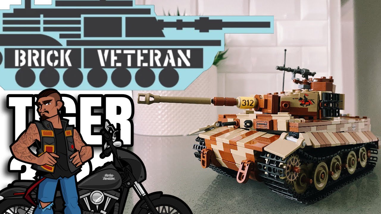 Brick Veteran | TIGER AUSF. E 312 | Custom LEGO Set - YouTube
