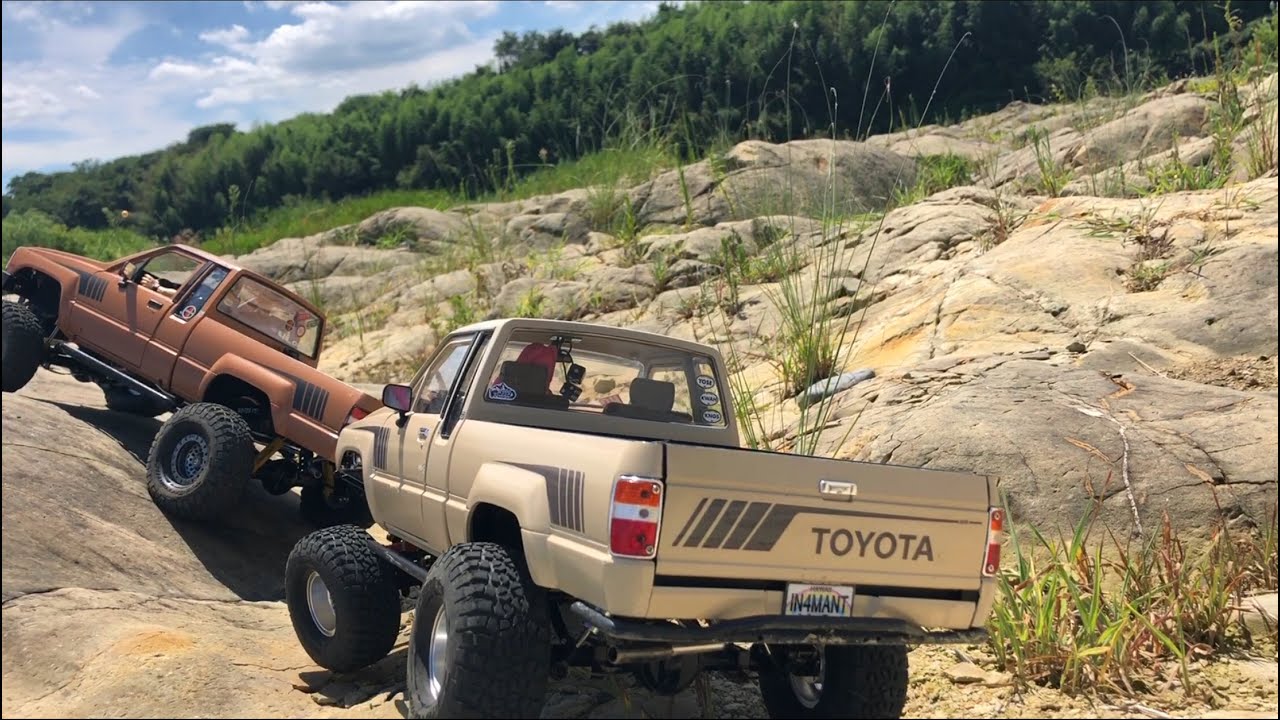 RC4WD TF2 SWB LWB / Defender 90 / ScaleCrawler 川本ロック 2022.08.11🇯🇵 - YouTube