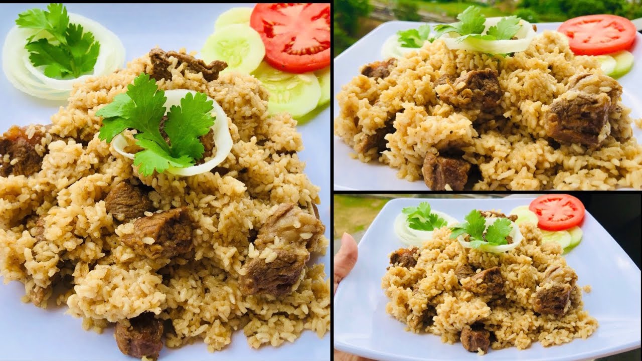 Dhakaiya beef Tehari | তেহারী রেসিপি | Easy beef Tehari - YouTube