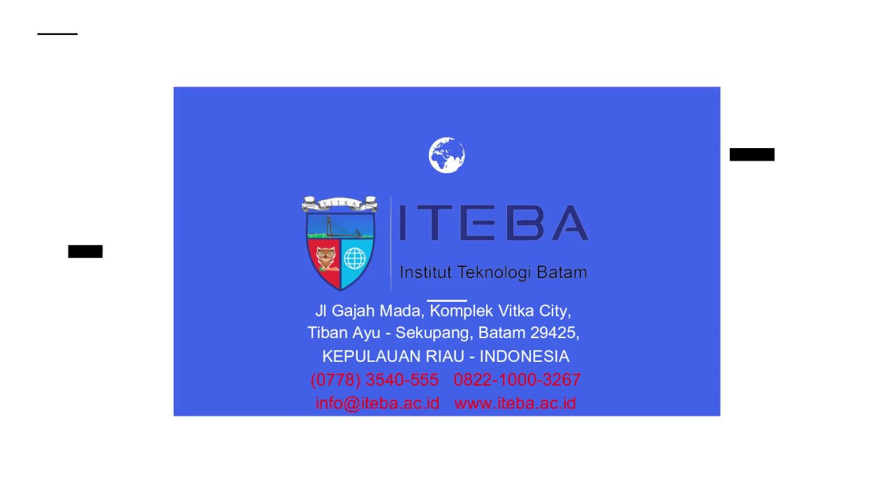 Profil Institut Teknologi Batam (ITEBA) - YouTube