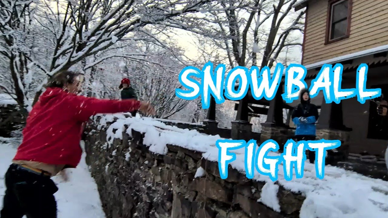 The Most Epic Snowball Fight of All Time - YouTube