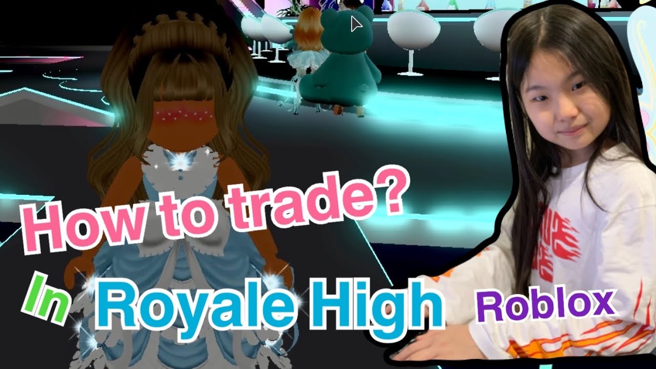 Trading for the mon chèri tea party set parts in Roblox royale high ...
