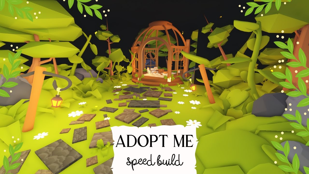 Cottage Magical Garden Speed Build 🦋 Roblox Adopt Me! - YouTube