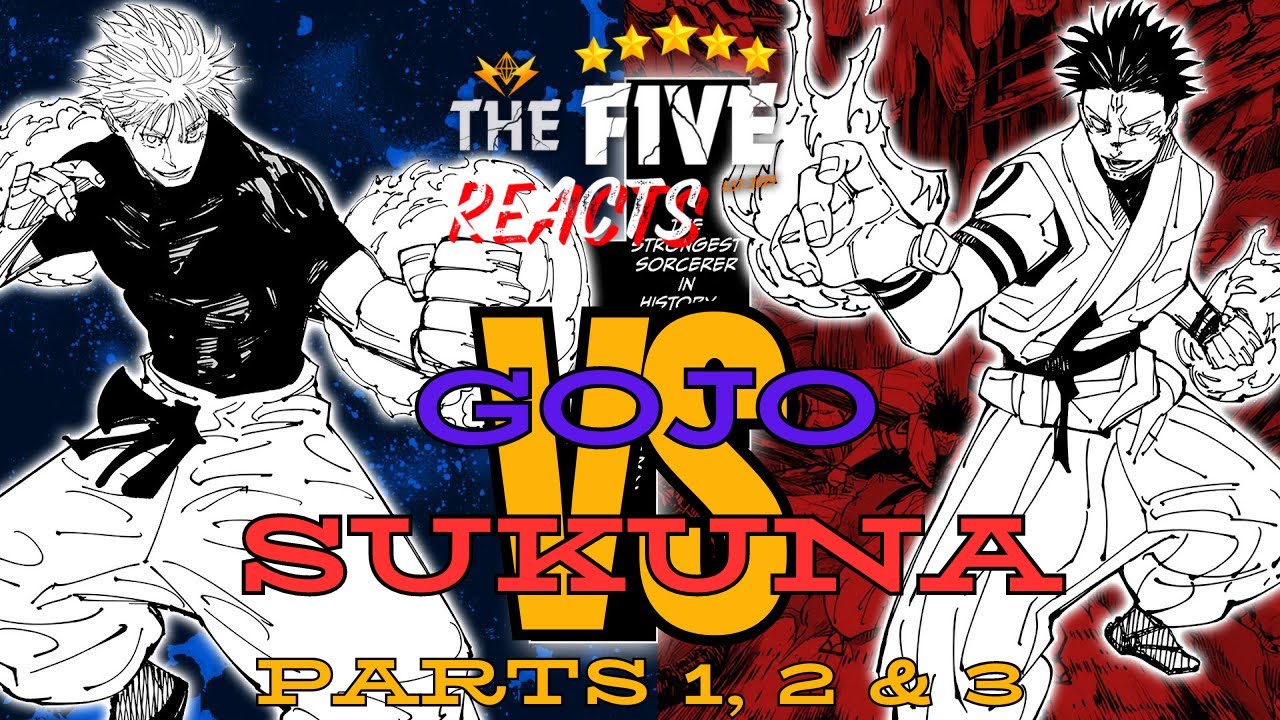 GOJO vs SUKUNA | JJK Fan Animation | Part 1, 2 & 3 (By Red Haired Guy ...