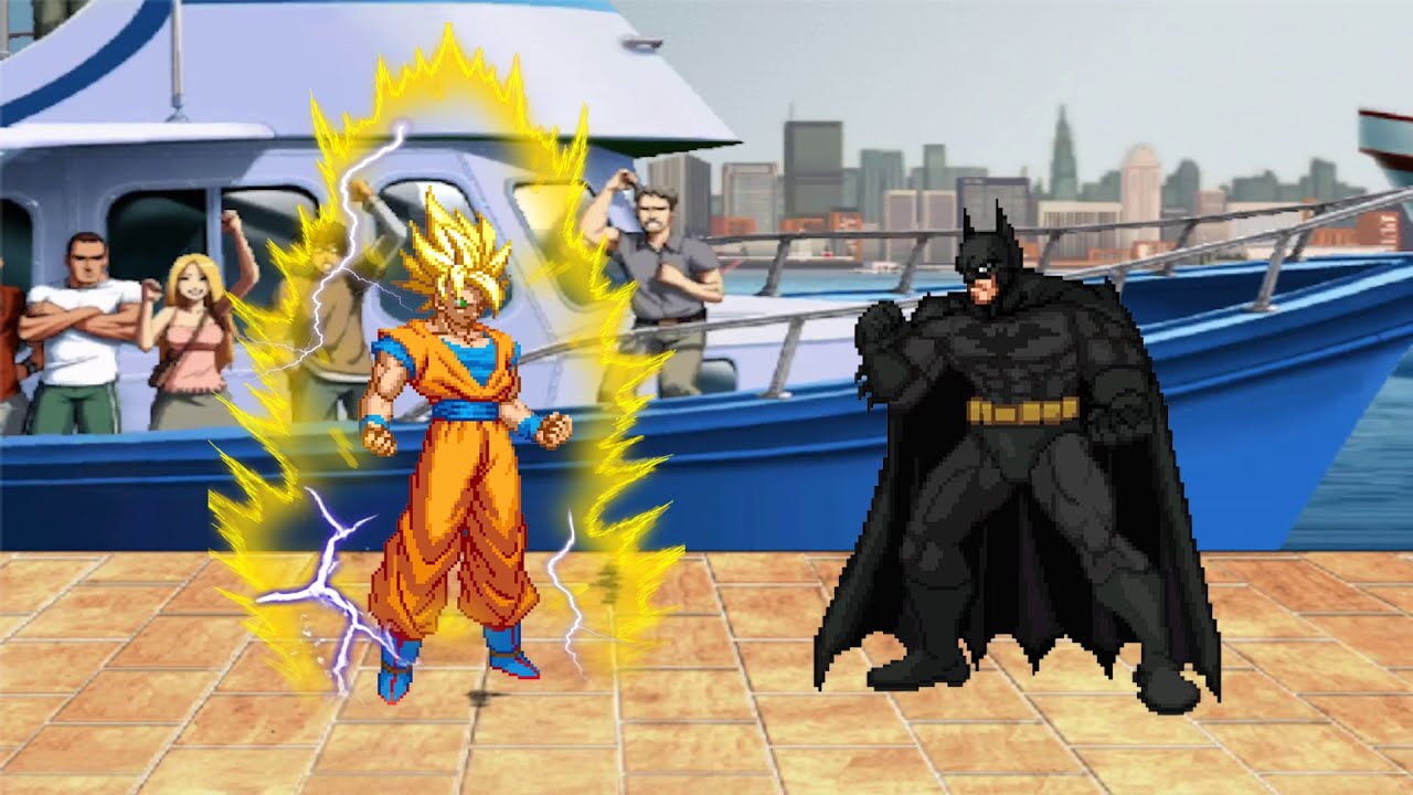 SON GOKU VS BATMAN - YouTube