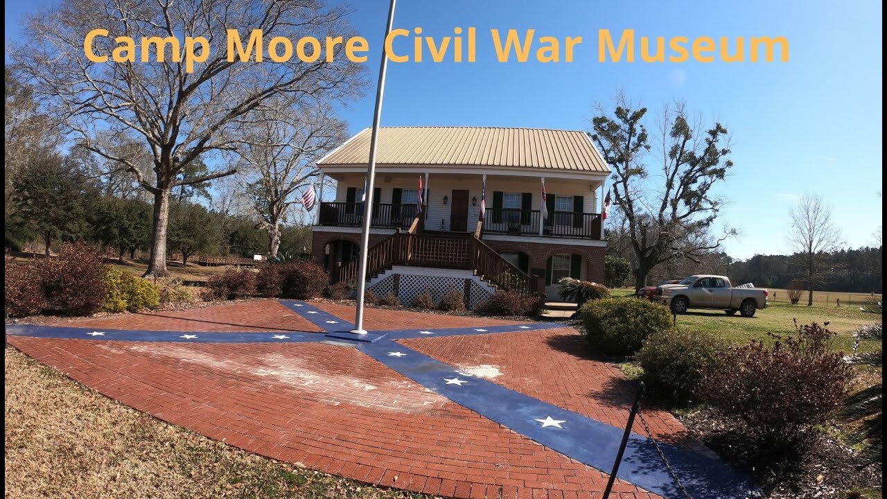 Camp Moore Civil War Museum - YouTube
