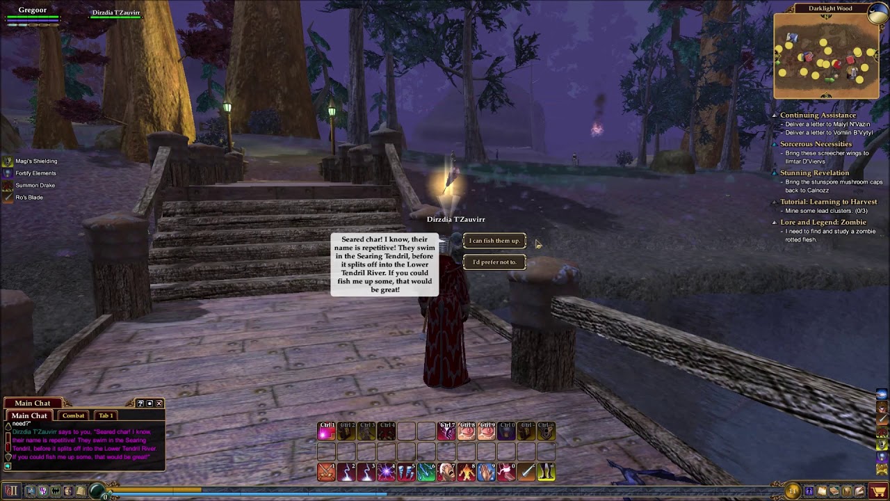 Everquest 2-Questing with my Wizard. - YouTube