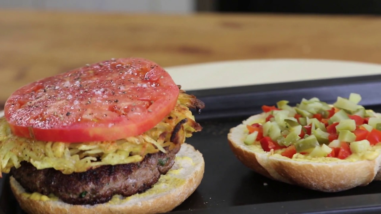 Hamburger Cu Chiftele - Retete Reinventate by ENGIE - YouTube