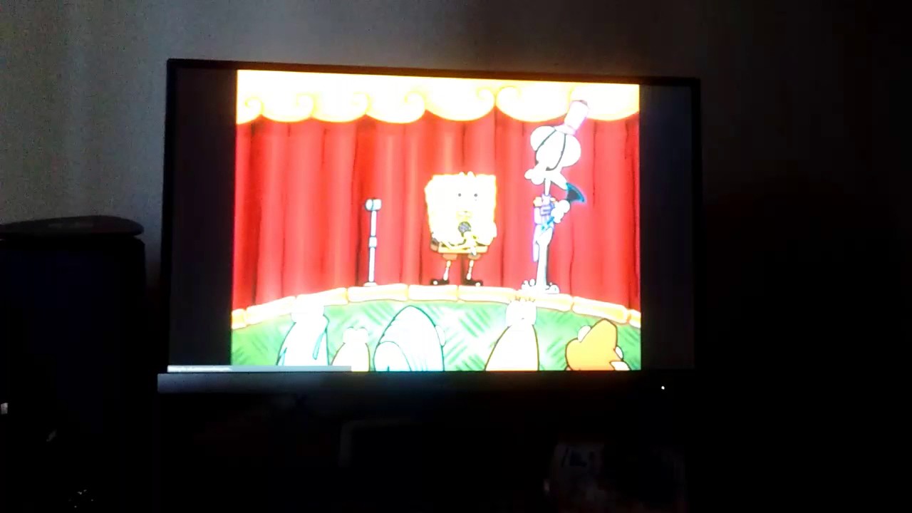 Spongebob Sitting Down