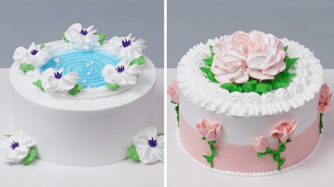 Beautiful Heart Cake Decorating Ideas For Beginners Youtube
