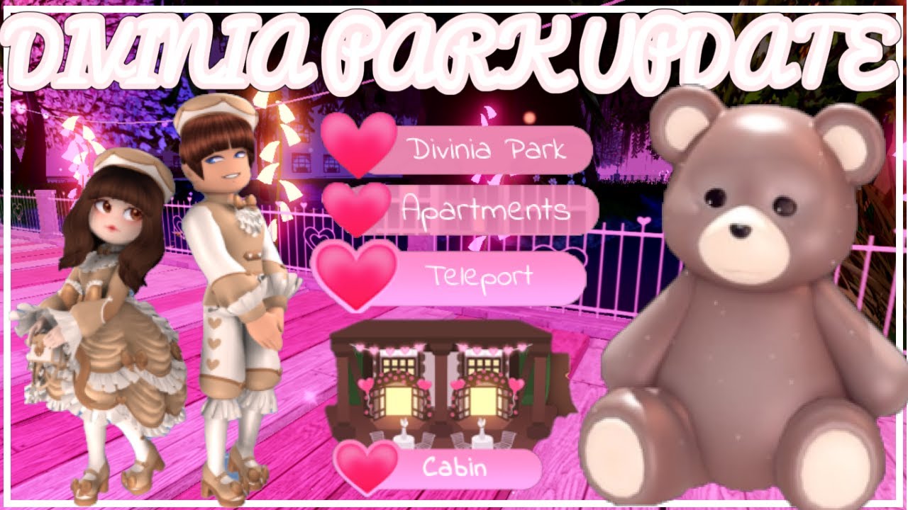 *NEW VAL UPDATE* IN DIVINIA PARK | ROYALE HIGH | REWORKED ITEMS - YouTube