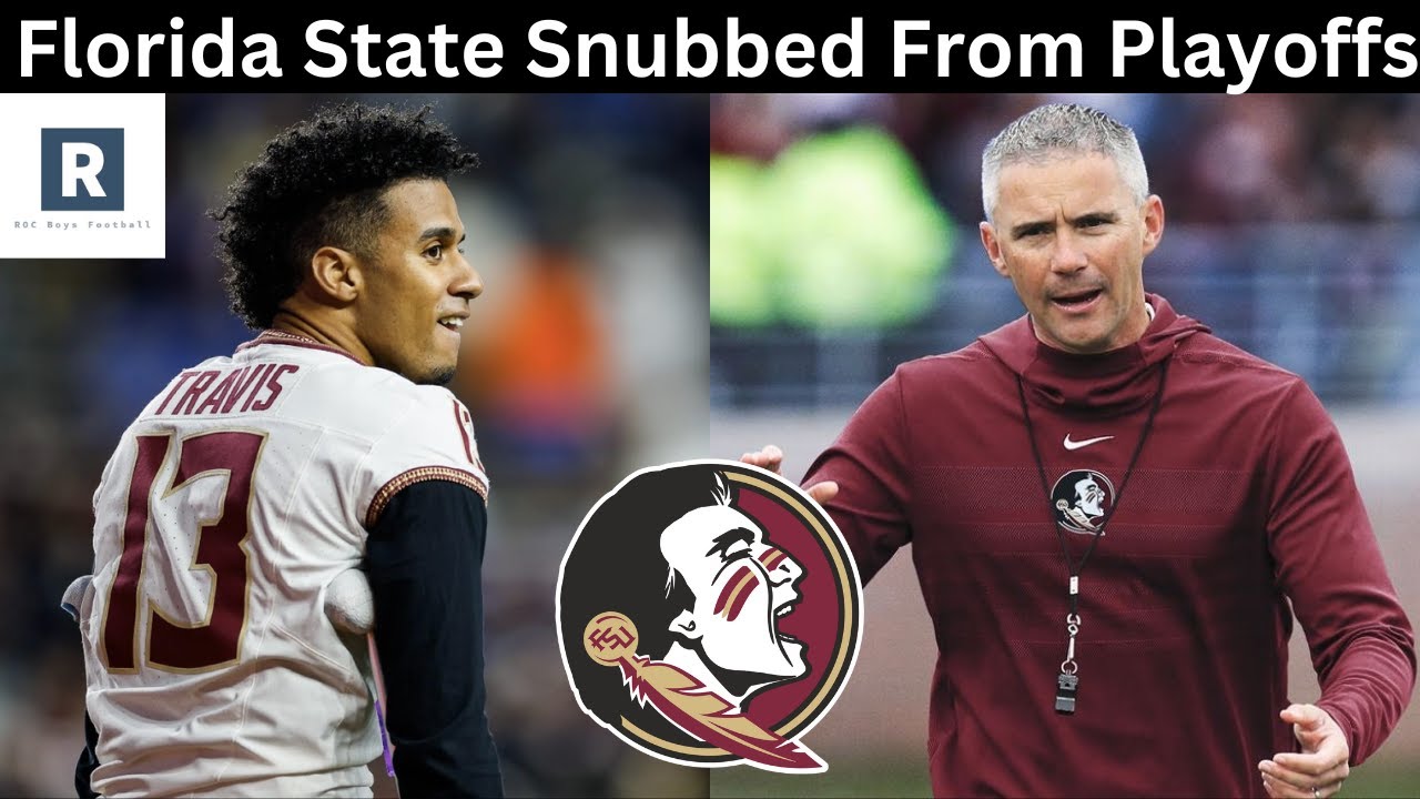 Florida State Snubbed From The College Football Playoffs - YouTube