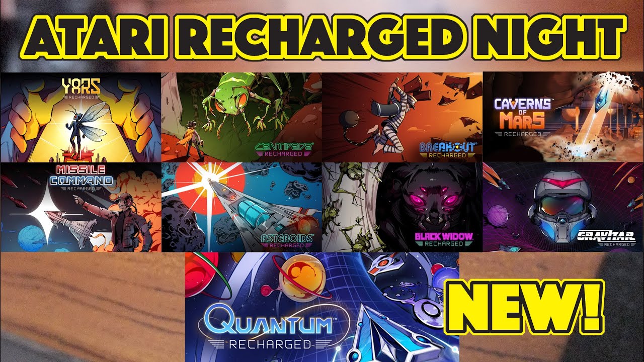 Every Atari Recharged Game! | gogamego - YouTube