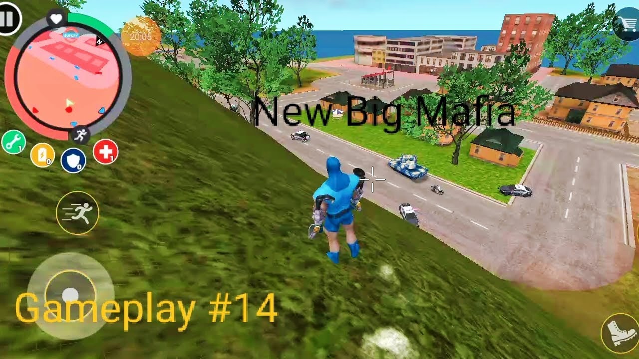 Vice Town Rope Hero ll Gameplay #14. New Big Mafia and #mafia security ...