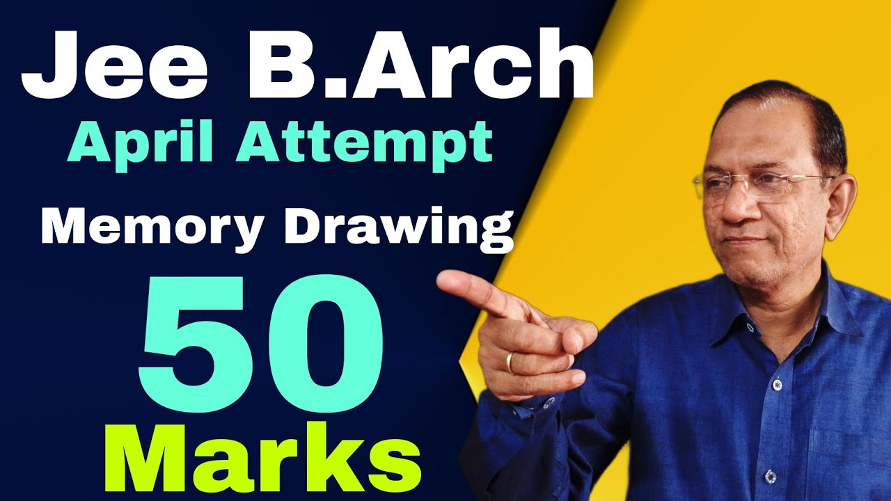 Memory Drawing Full Tutorial From Human Figure to perspective for Jee B ...