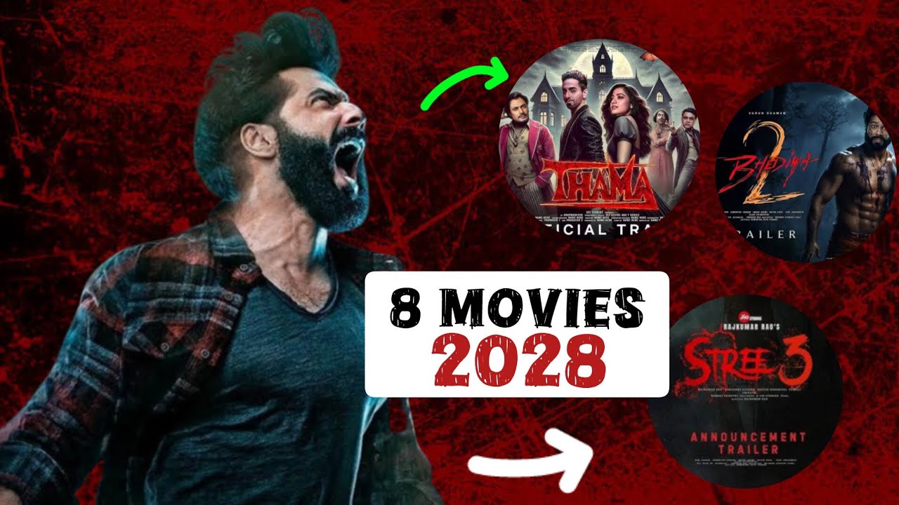"Maddock Films Upcoming Movies 2025-2028 | Full Lineup Revealed!" - YouTube