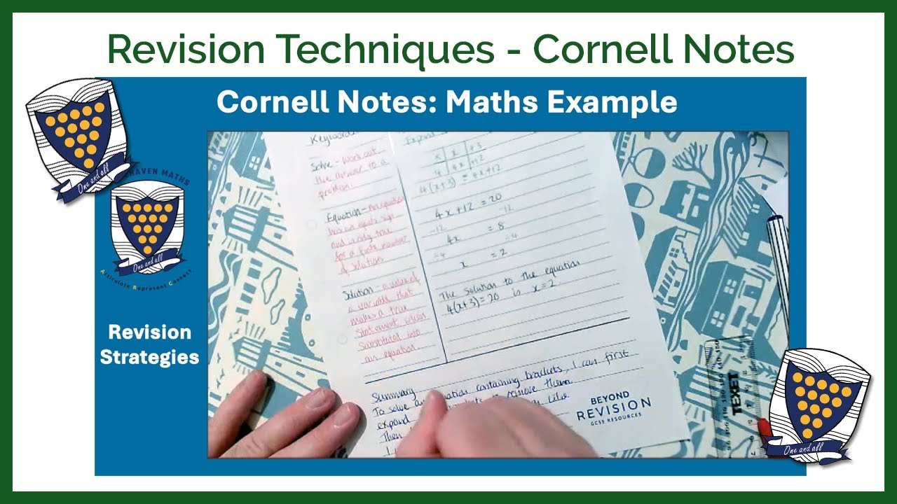 Cornell Notes Revision - YouTube