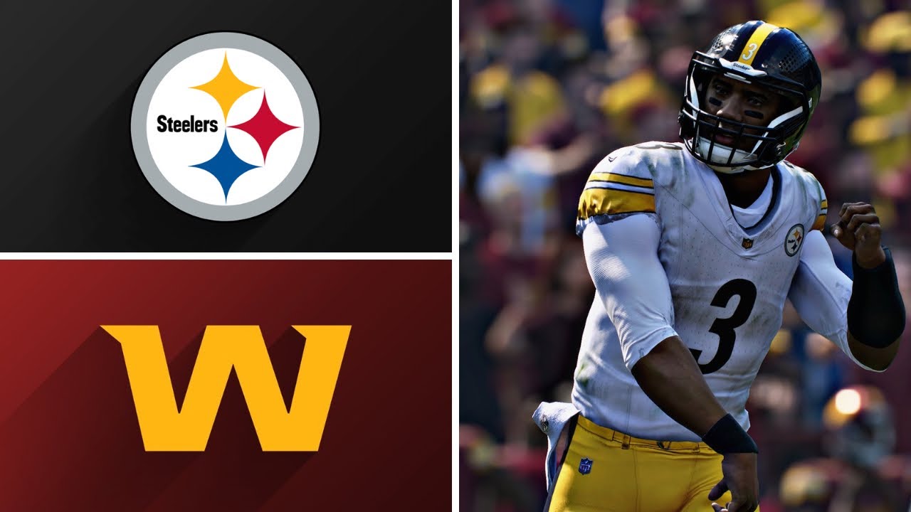 Pittsburgh Steelers vs Washington Commanders | Week 10 Simulation ...