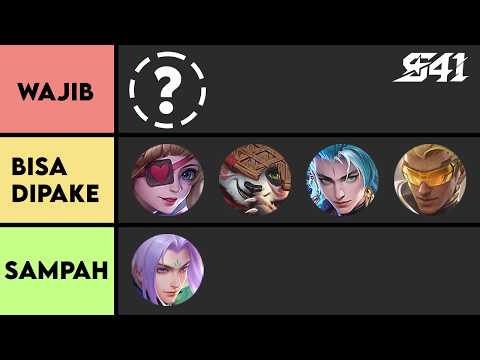 Rekomendasi Hero Season 41