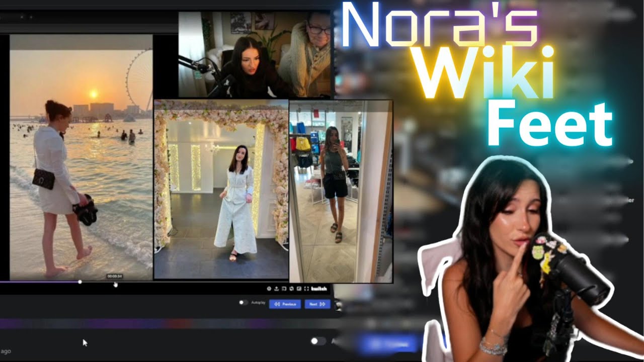 Nora's wikifeet. - YouTube