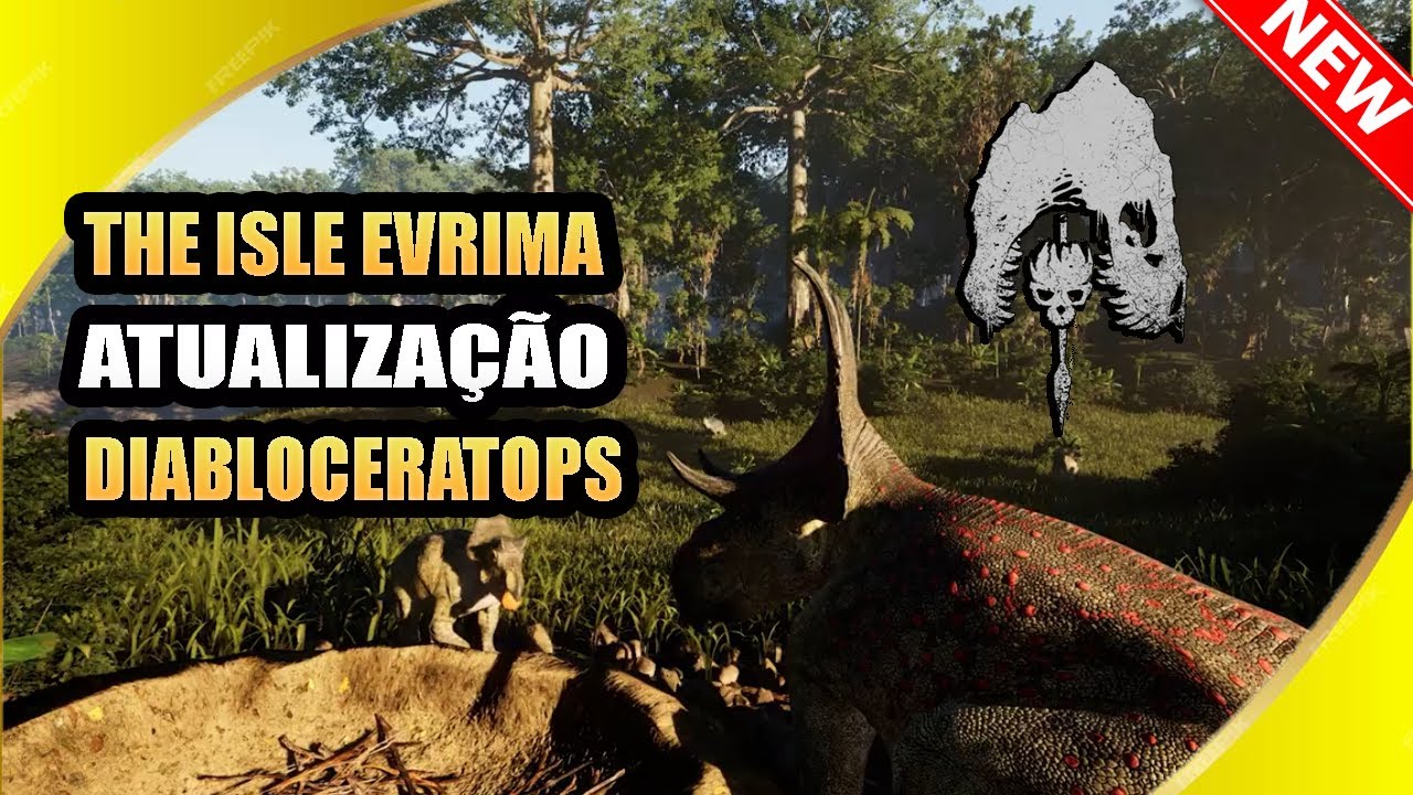 🟡 THE ISLE EVRIMA GATEWAY 2024 DIABLOCERATOPS ATUALIZAÇÃO AGORA - YouTube