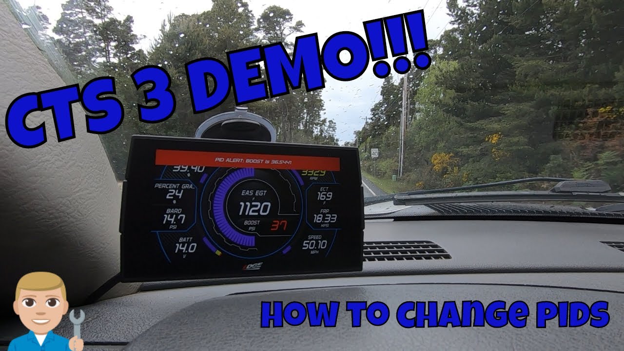 CTS 3 seting alerts and changing pids - YouTube