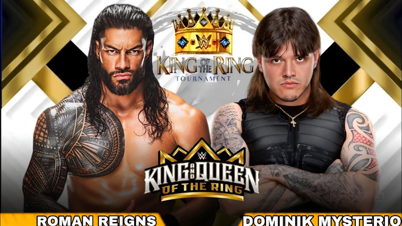 Roman Reigns vs Dominik Mysterio Full Match WWE King & Queen Of The ...